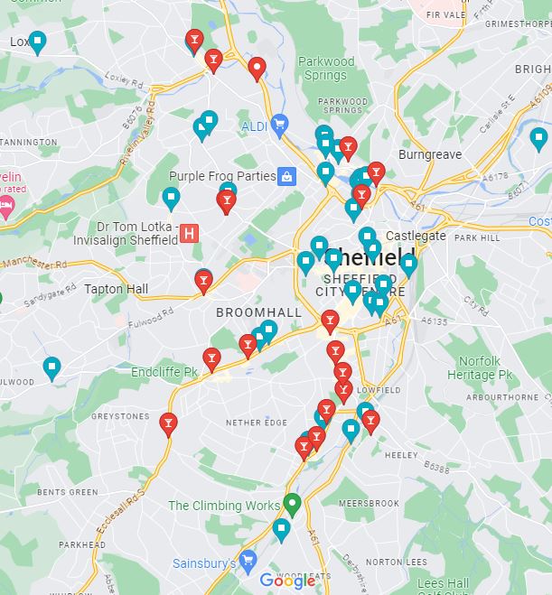 Sheffield Interactive Map – Sheffield Beer Week